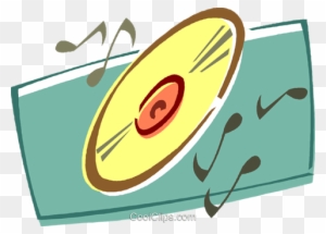 Cd Rom Royalty Free Vector Clip Art Illustration - Jazz - Free ...
