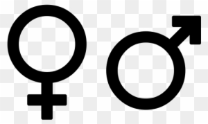 Men More Prominent In Broadcast Media - Male Female Symbol Png - Free ...