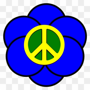 Peace Symbol Clipart Line Art - Easy Drawing Peace Sign - Free ...