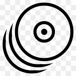 Clip Free Library Cd Clipart Black And White - Cd Icon Png - Free ...