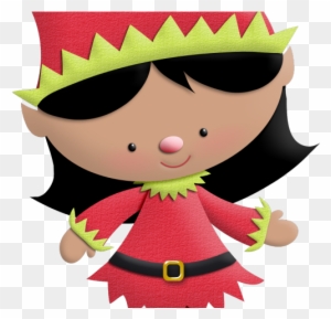 Santa Claus Clipart Workshop - Christmas Girl Png Free - Free ...