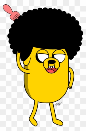 Jake By Ajtheppgfan On - Jake The Dog Afro - Free Transparent PNG ...