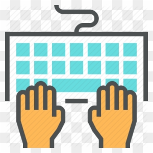 Typing Icon Clipart Computer Keyboard Computer Icons - Data Entry Png ...