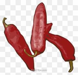 Red Peppers Royalty Free Vector Clip Art Illustration - Red Chili ...