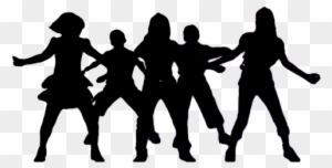 Worship Vector Dancing Crowd - Group Dance Vector Png - Free ...