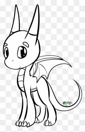Chibi Dragon Drawing