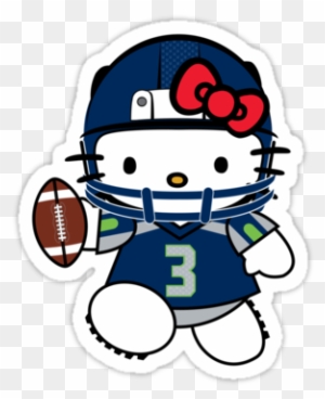Seahawks Hello Kitty - Hello Kitty Football Seahawks - Free Transparent ...