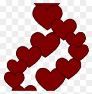 Heart Border Hearts And Pink Stars Free Borders Clip - Hearts And Stars ...