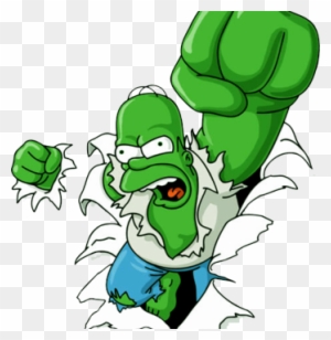 Incredible Homer Simpson Hulk - Homero Simpson Hulk - Free Transparent ...