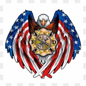 Download Eagle Ripping Through American Flag Clipart - American Flag ...