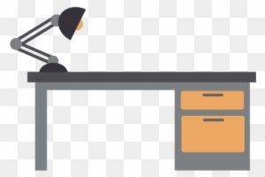 Free Stock Office Lamp Icon Transparent Png Svg - Office Table Vector ...