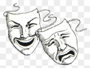 Comedy Tragedy Masks Clip Art