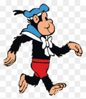 Choco The Chimpanzee Walking - Pan - Free Transparent PNG Clipart ...