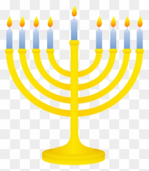 Jewish Symbols Clip Art - Hanukkah Menorah Clip Art - Free Transparent ...