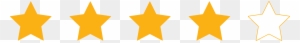 Hats Off To You For A Great Work - 5 Star Rating Svg - Free Transparent ...