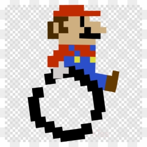 8 Bit Mario Transparent Clipart Luigi Super Mario Bros - Mario - Free ...