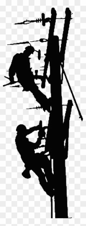 Lineman Vector - Power Lineman Logo - Free Transparent PNG Clipart ...