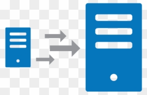 Migration Clipart Server - Data Migration Icon Png - Free Transparent ...
