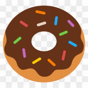 Donut Flat Icon - Free Transparent PNG Clipart Images Download