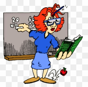 Silly Teacher Clipart