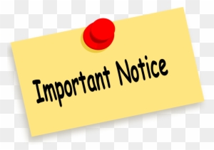 High School Acceptances - Class Time Change Notice - Free Transparent ...