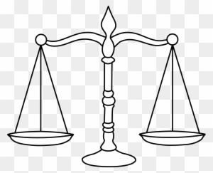 Balance Scale Coloring Page