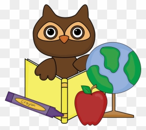 Clip Art School Owl