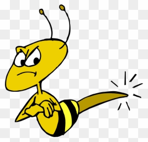 Mean Bee Clip Art - Free Transparent PNG Clipart Images Download