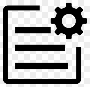 Contract Icon - Management - Full Size PNG Clipart Images Download