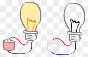 Light Bulb - Light Bulb Turned Off Clipart - Free Transparent PNG ...