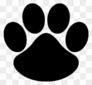 Crestview Hs - Paw Print Cut Out - Free Transparent PNG Clipart Images ...