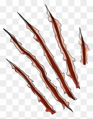 Clipart Cat Claw Marks Clip Art Library - Tiger Scratch - Free ...