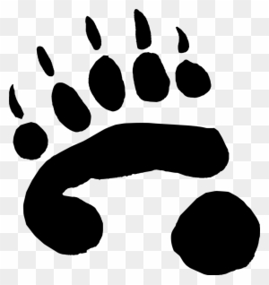 Panda Clipart Paw - Giant Panda Paw Print - Free Transparent PNG ...