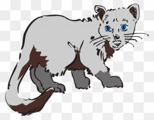 Gray Cat Clipart, Transparent PNG Clipart Images Free Download - ClipartMax