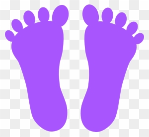 Colorful Footprints Clipart Free