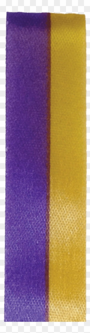 #5 Two-color Spirit Ribbon Purple/gold 50 Yd - #5 Two-color Spirit ...
