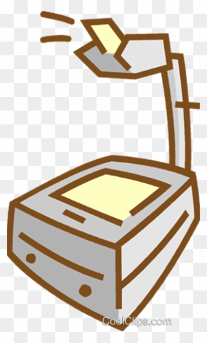Overhead Projector Royalty Free Vector Clip Art Illustration - Overhead ...