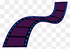 Blue Film Frame Svg Clip Arts 600 X 549 Px - Film Strip Png Blue - Full ...