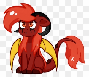 Dyonys, Bat Wings, Chibi, Demon, Dragon Tail, Fangs, - Dyonys, Bat ...