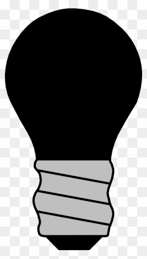 Big Image - Light Bulb Off Clipart - Free Transparent PNG Clipart ...