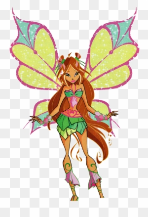 Fairy Flora - Winx Club Flora Polyvore - Free Transparent PNG Clipart ...