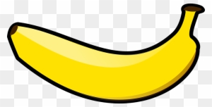 Banana Clipart Saging - Line Art - Free Transparent PNG Clipart Images ...