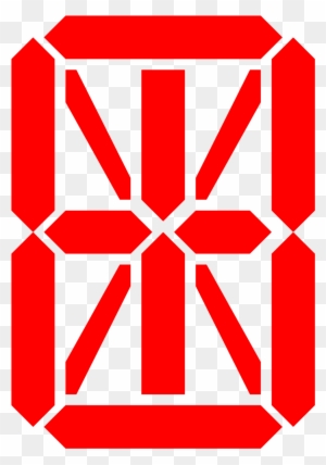 14-segment Display Field - 16 Segment Display Font - Free Transparent ...