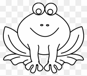 Frog Outline Clipart, Transparent PNG Clipart Images Free Download ...