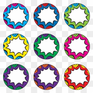Superhero Bursts Accents - Superhero Accents - Free Transparent PNG ...