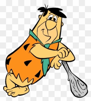 Fred Flintstone Cartoon Vektoros 3-500x500 - Fred Flintstone With Club ...