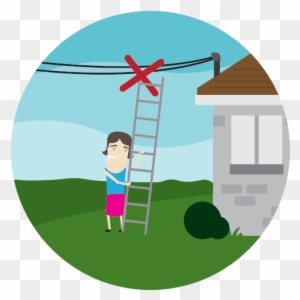 Down Power Lines Clipart