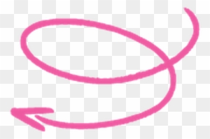 Set Of Pink Hand-drawn Arrows, Signs, And Highlighting - Pink Drawn ...