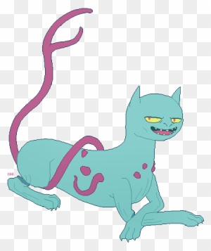 Demon Cat - Cat From Adventure Time - Free Transparent PNG Clipart ...