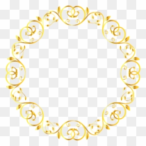 Free Png Download Decorative Round Border Frame Clipart - Cute Borders ...